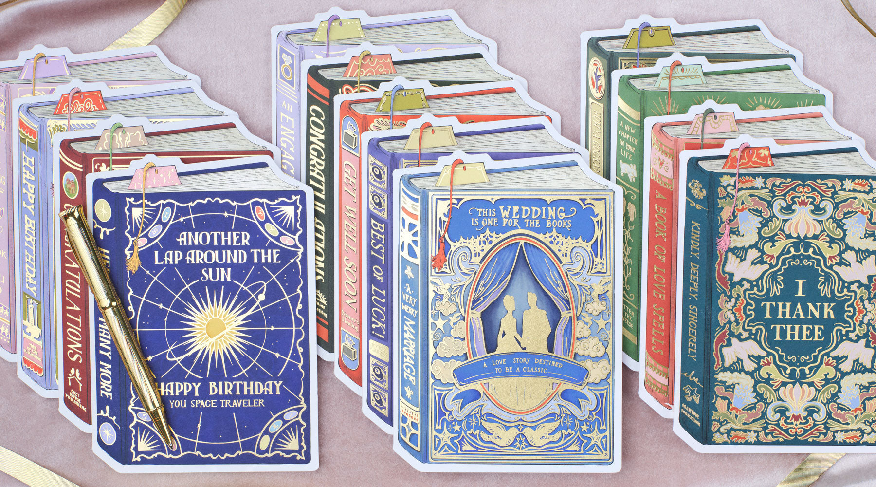 Book Lover Collection | Book-Themed Cards, Bookmarks & Puzzles for ...