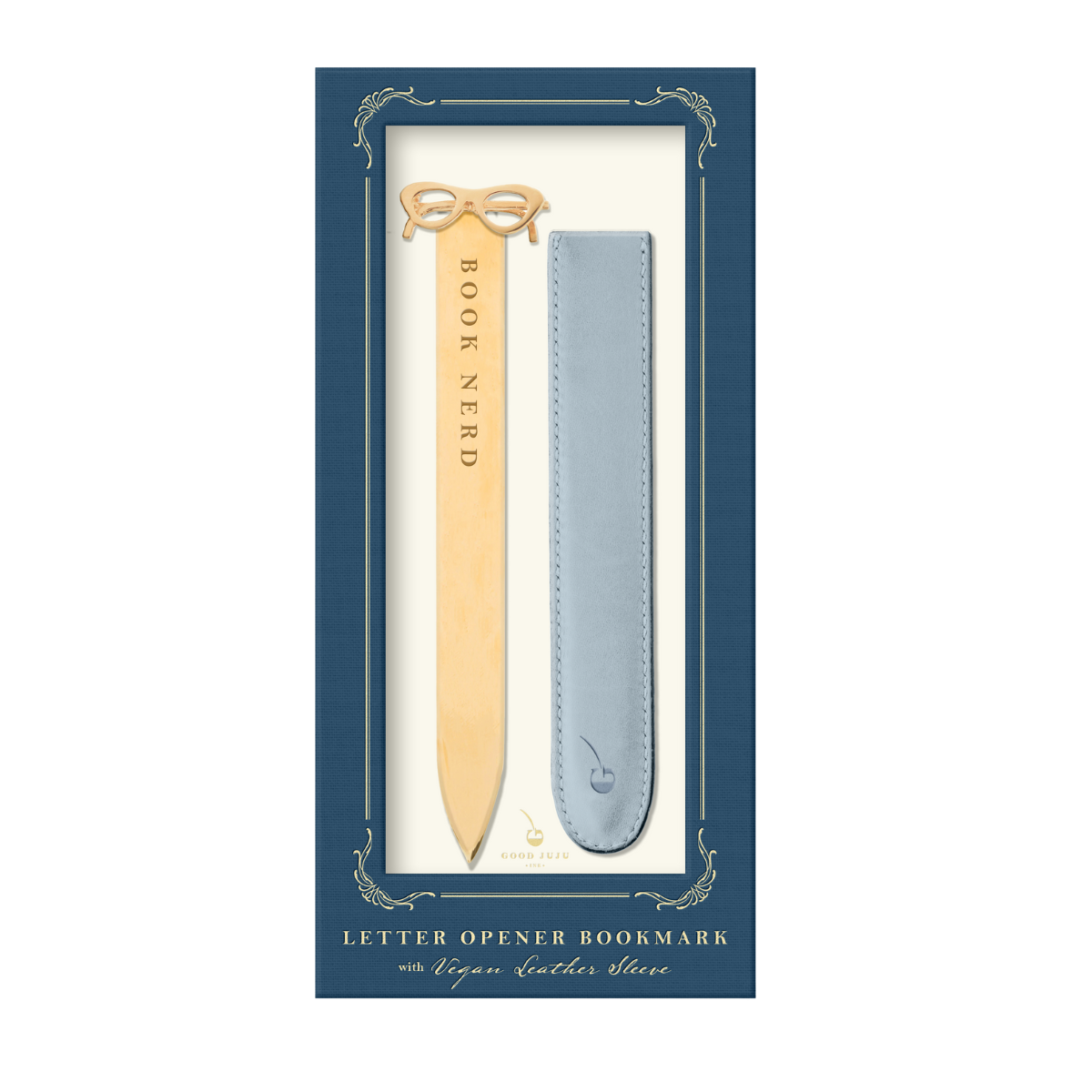 Book Nerd Letter Opener Bookmark – Metal Bookmark Gift for Readers ...