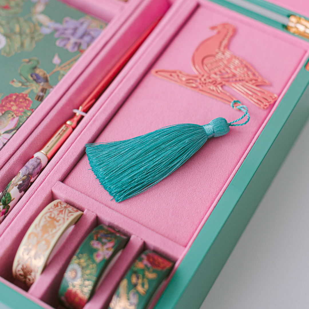 Bird Menagerie Illumination Lacquer Keepsake Stationery Set – Good Juju Ink