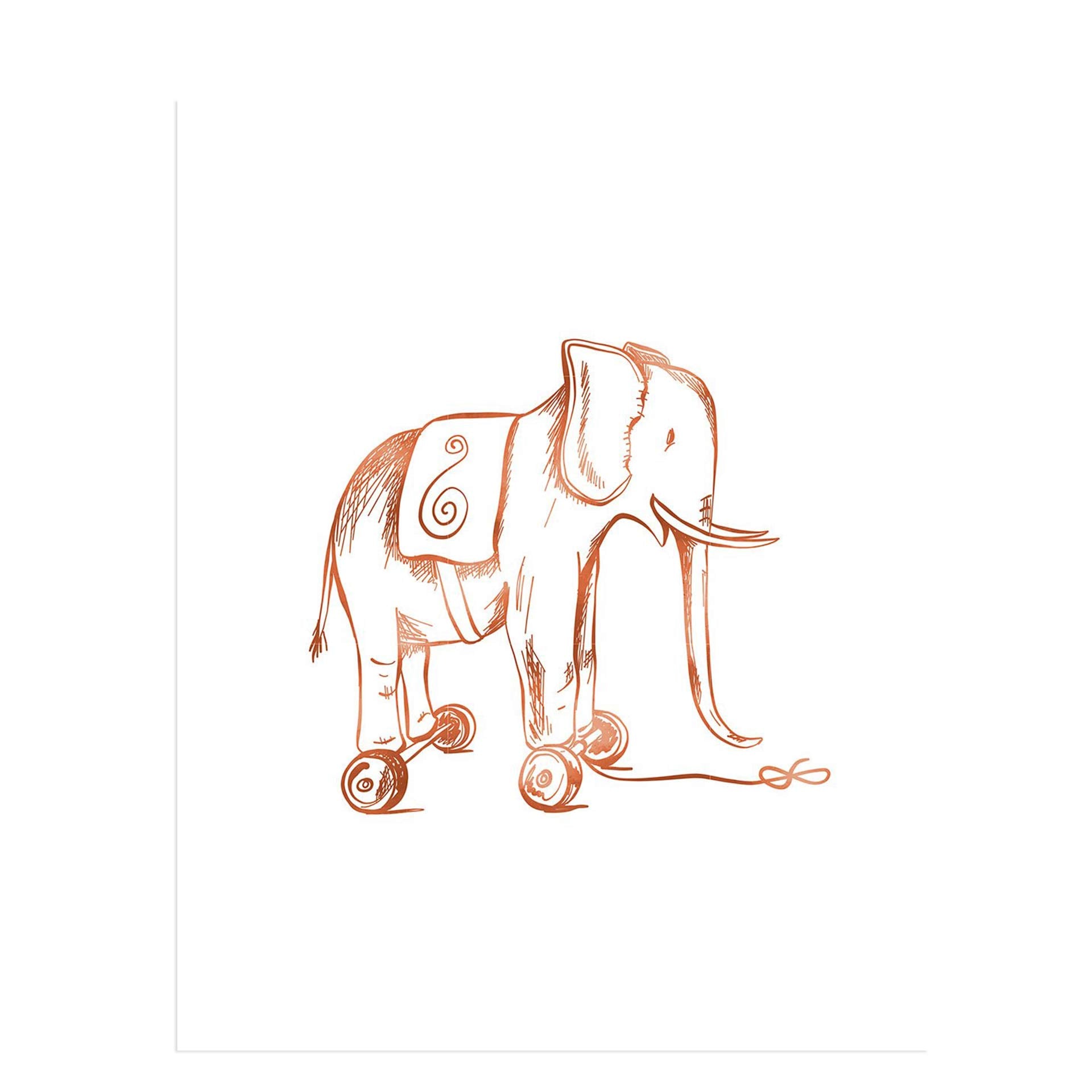 Elephant Art Print