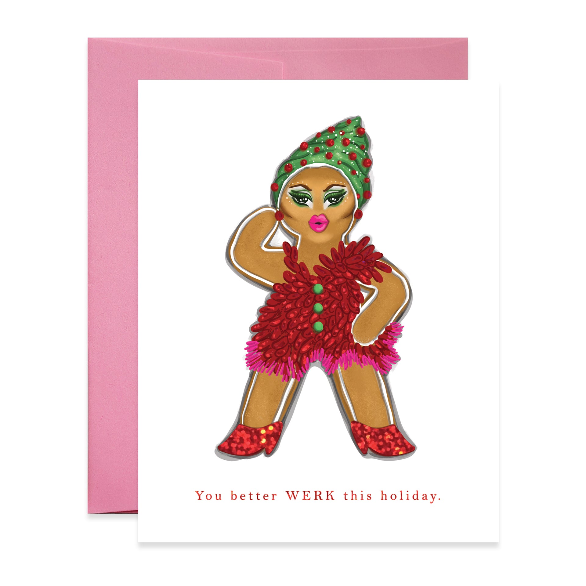 Gingerbread Drag Queen – Good Juju Ink